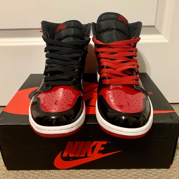 Shoes | Air Jordan 1 High Og Patent Bread | Poshmark